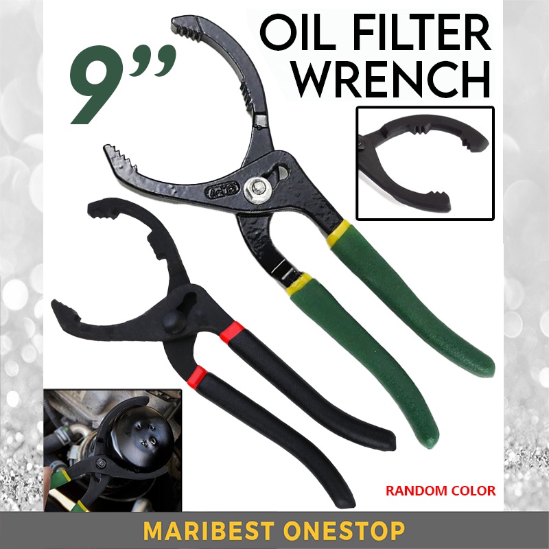 9 Inch Adjustable Oil Filter Plier Wrench Tool Hand Tool Automotive ...