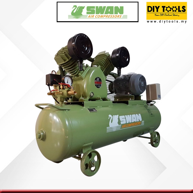 𝐒𝐖𝐀𝐍 Air Compressor - 3HP / 415V (SVP-203) | Shopee Malaysia