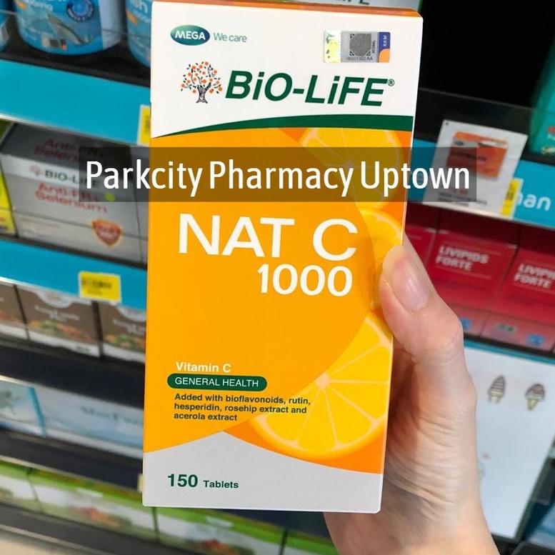 Buy 1 Free 1 Bio-life Nat C 1000mg tablets 150s WALK IN AT SPECIAL ...