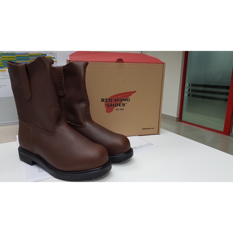 Original Redwing Safety Boots Shoes Pecos 8241 | Shopee Malaysia