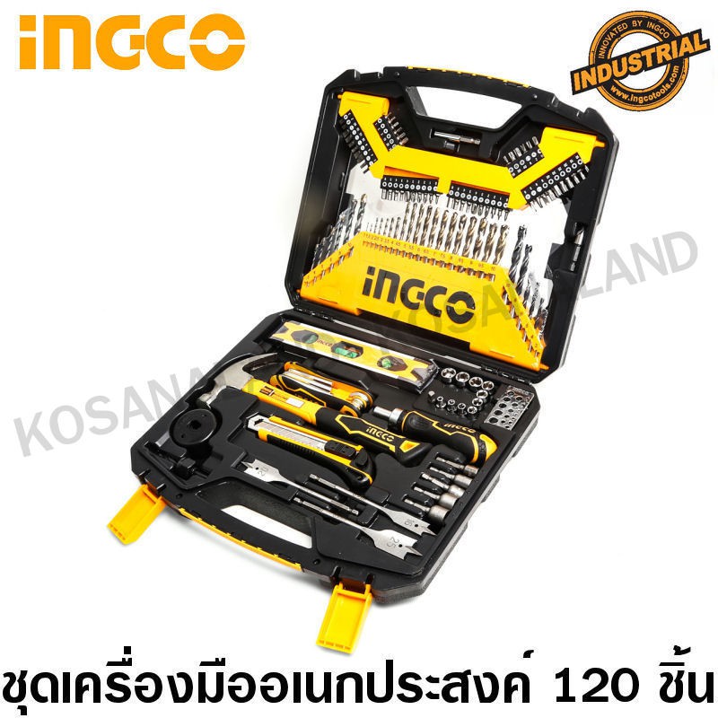 INGCO 120 Pcs Multi-Purpose Tool Set HKTAC011201 (120 Accessories Set) | Shopee Malaysia