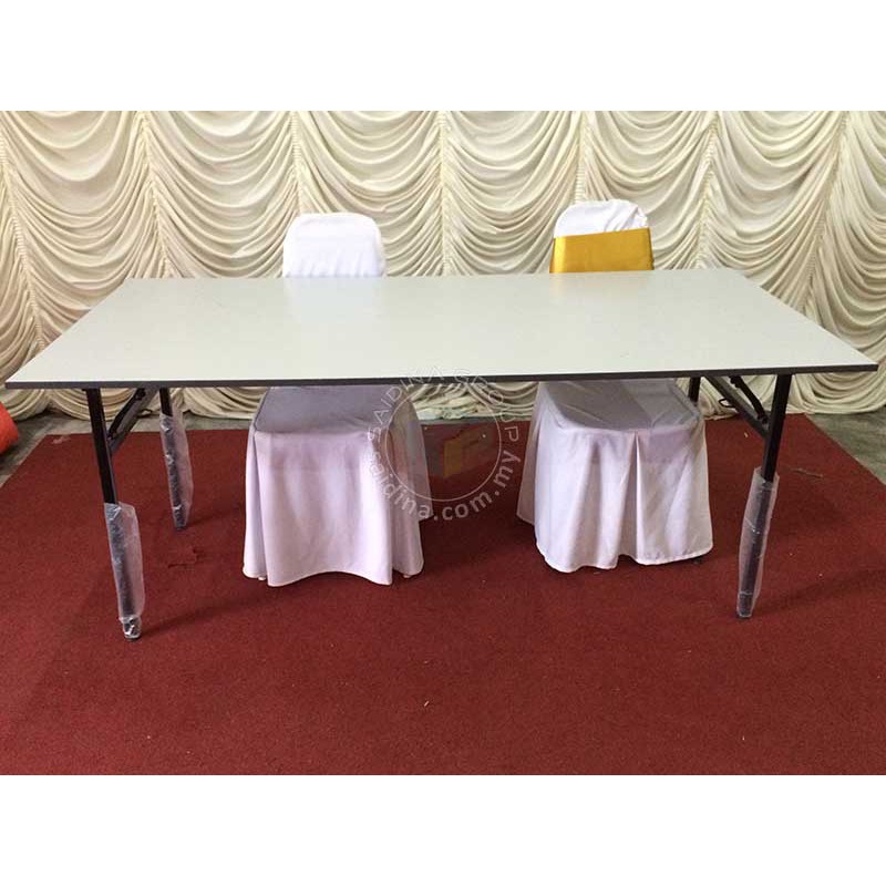 Rectangular Banquet Table / Folding Table | Meja Banquet Petak / Meja ...
