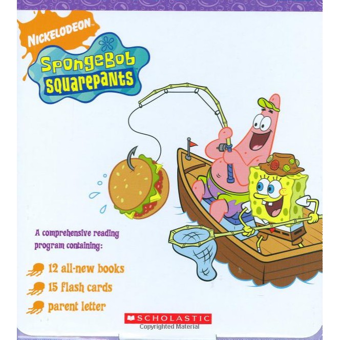 SpongeBob Squarepants Pack 2 (Scholastic, English) [Phonics Reading ...