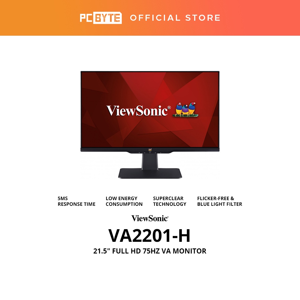 ViewSonic VA2201-H 21.5" Full HD 5ms 75Hz VA Monitor | Shopee Malaysia
