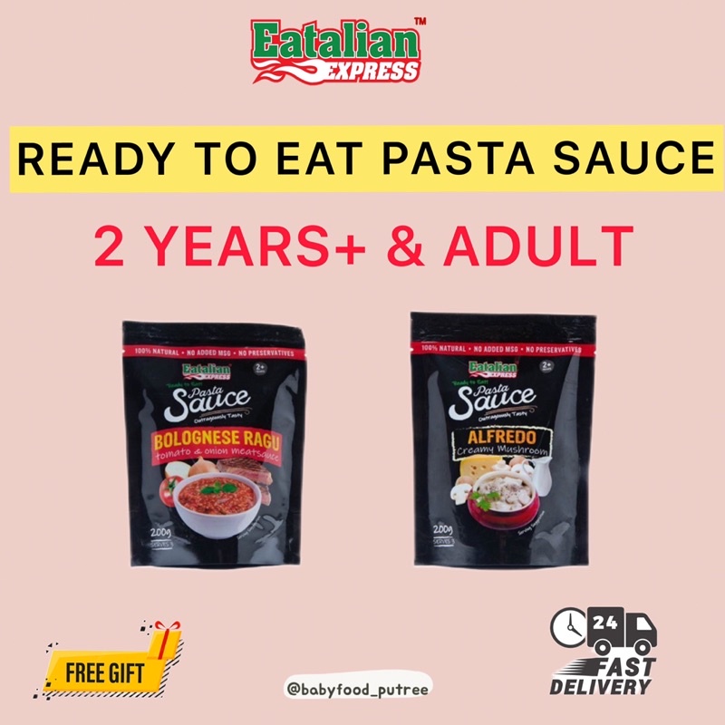EATALIAN EXPRESS PASTA SAUCE (2years+) | Shopee Malaysia
