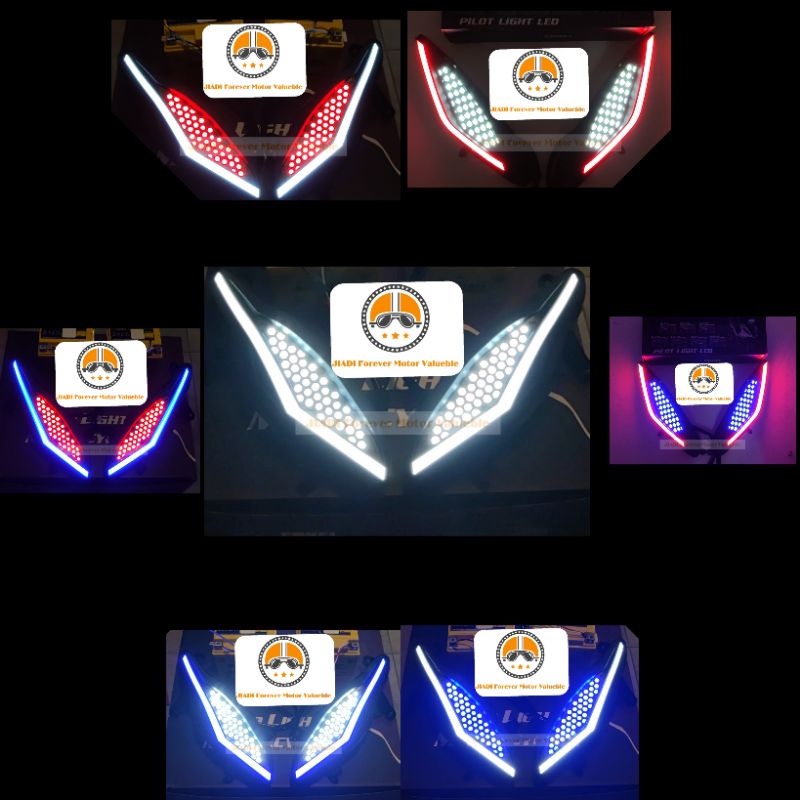 ENKE1 MATA GABAN PILOT LAMP LED LAMPU DADA DEPAN RS150 V1-V2 Y15ZR V1 ...