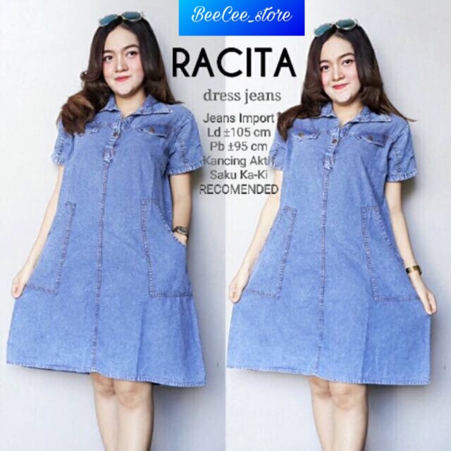 Racita dress jeans (MNLA) | Shopee Malaysia