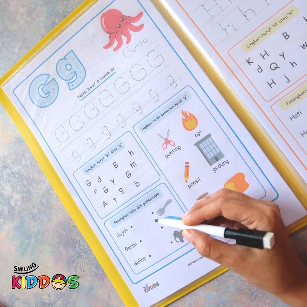 Let's EXPLORE ABC - Worksheet Activity Book Wipe and Clean Writing ...