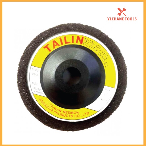 TAILIN 100MM NON WOVEN CLOTH WHEEL ( MADE IN TAIWAN ) | Shopee Malaysia