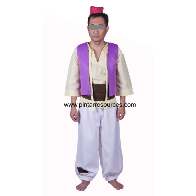 READY STOCK Aladdin Disney Adult Costume Story Book Character Movie ...