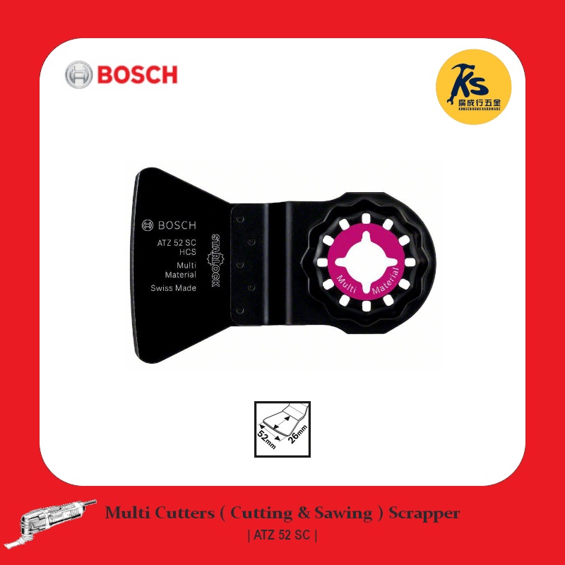 BOSCH Accessories for Multi Cutters ( Cutting & Sawing ) ATZ 52 SC ...