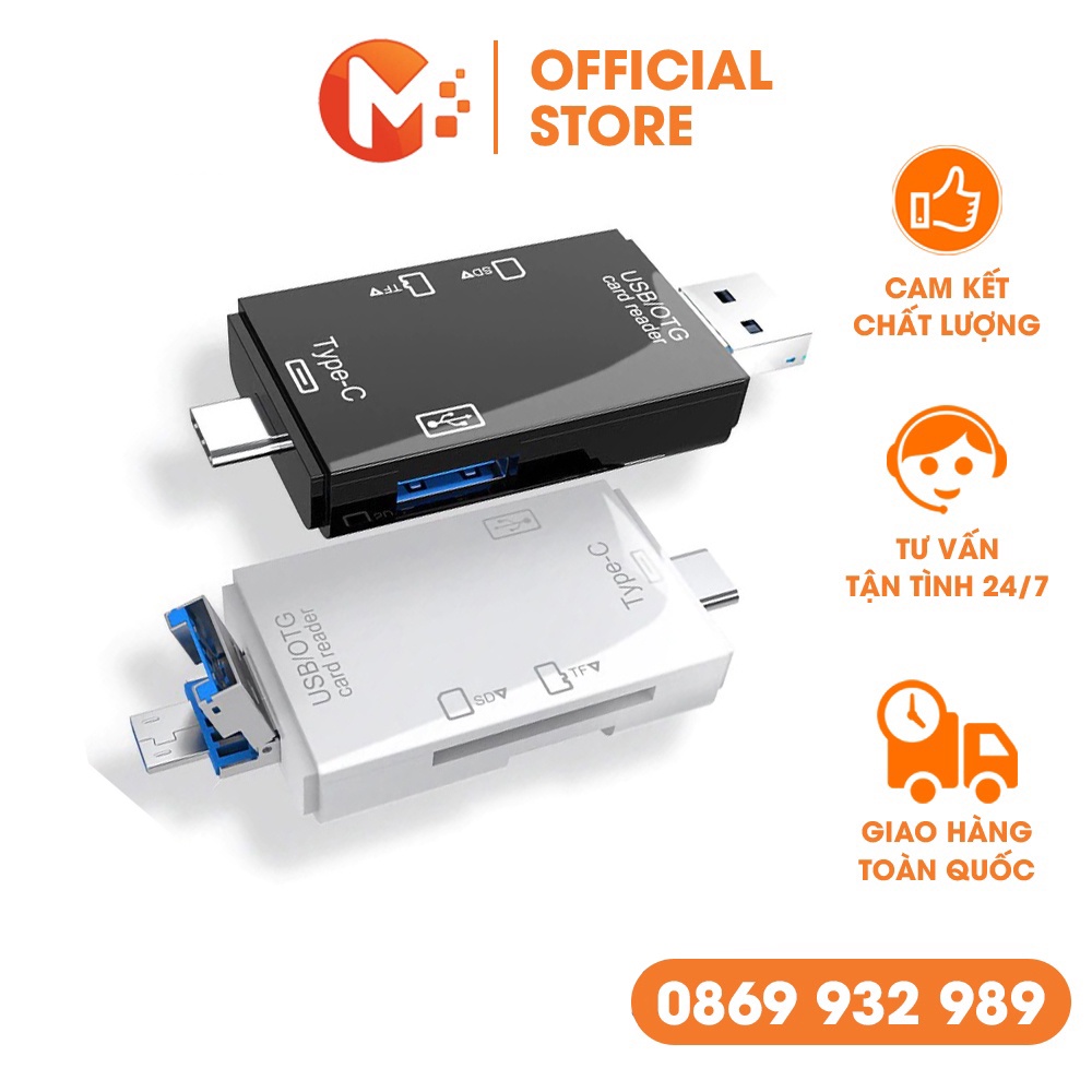 Usb 2.0 Card Reader 6 in 1 SD Card Reader TYPE C Card Reader USB/micro ...