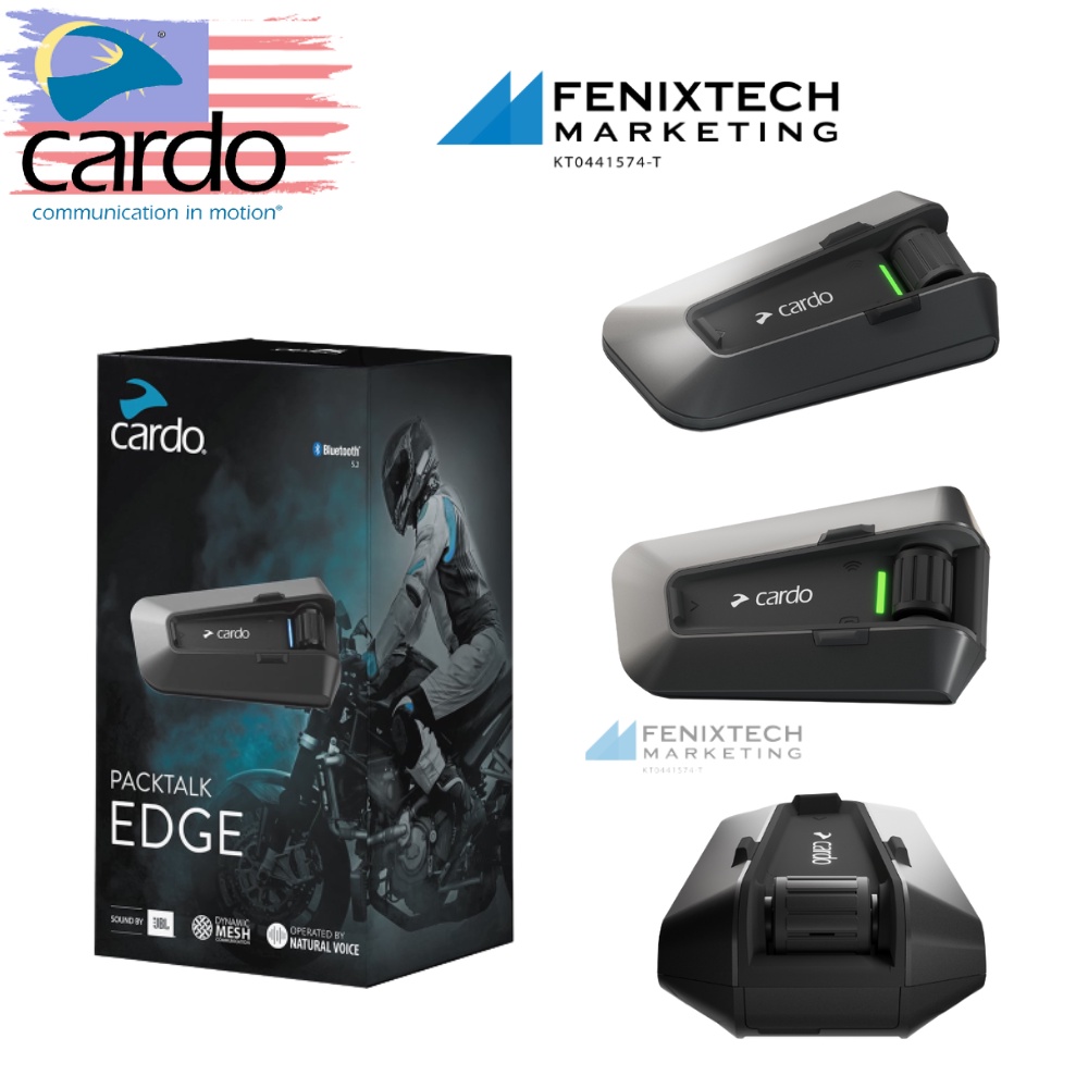 CARDO Packtalk Edge / Packtalk Edge KTM Motorcycle Bluetooth ...