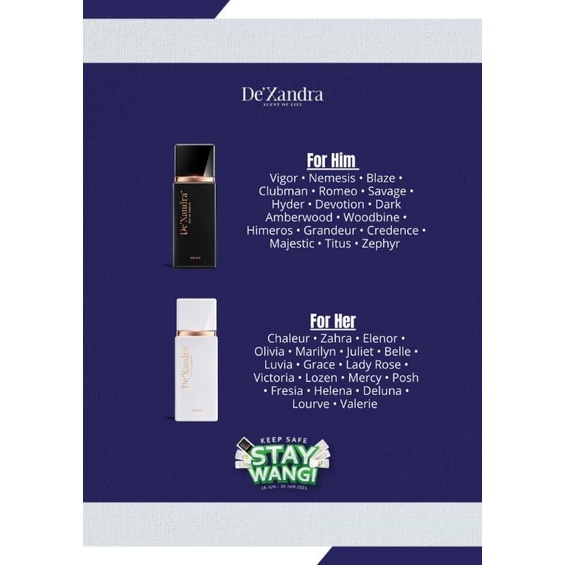 EDP Dexandra Inspired Parfum (2bottle) | Shopee Malaysia