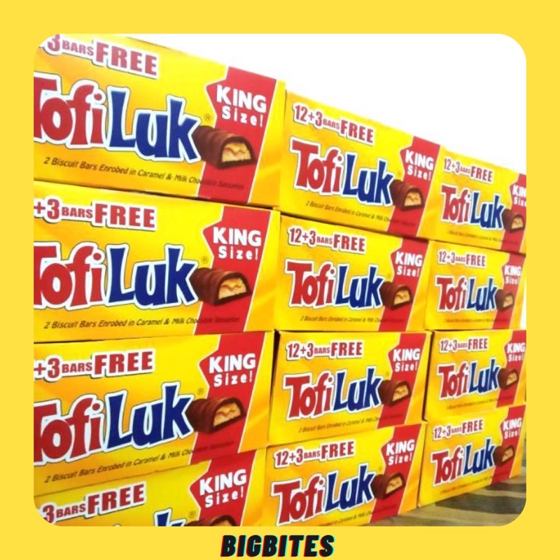 TOFILUK Chocolate (King size) 1box × 12packs - READY STOCK | Shopee ...