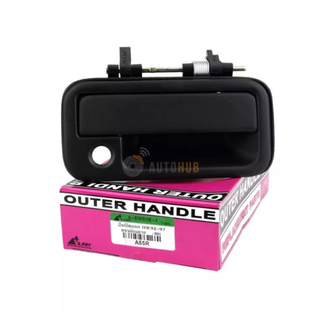 AWH S.PRY Door Handle Front ISUZU TFR 1992-1997 RH Black Right Side ...