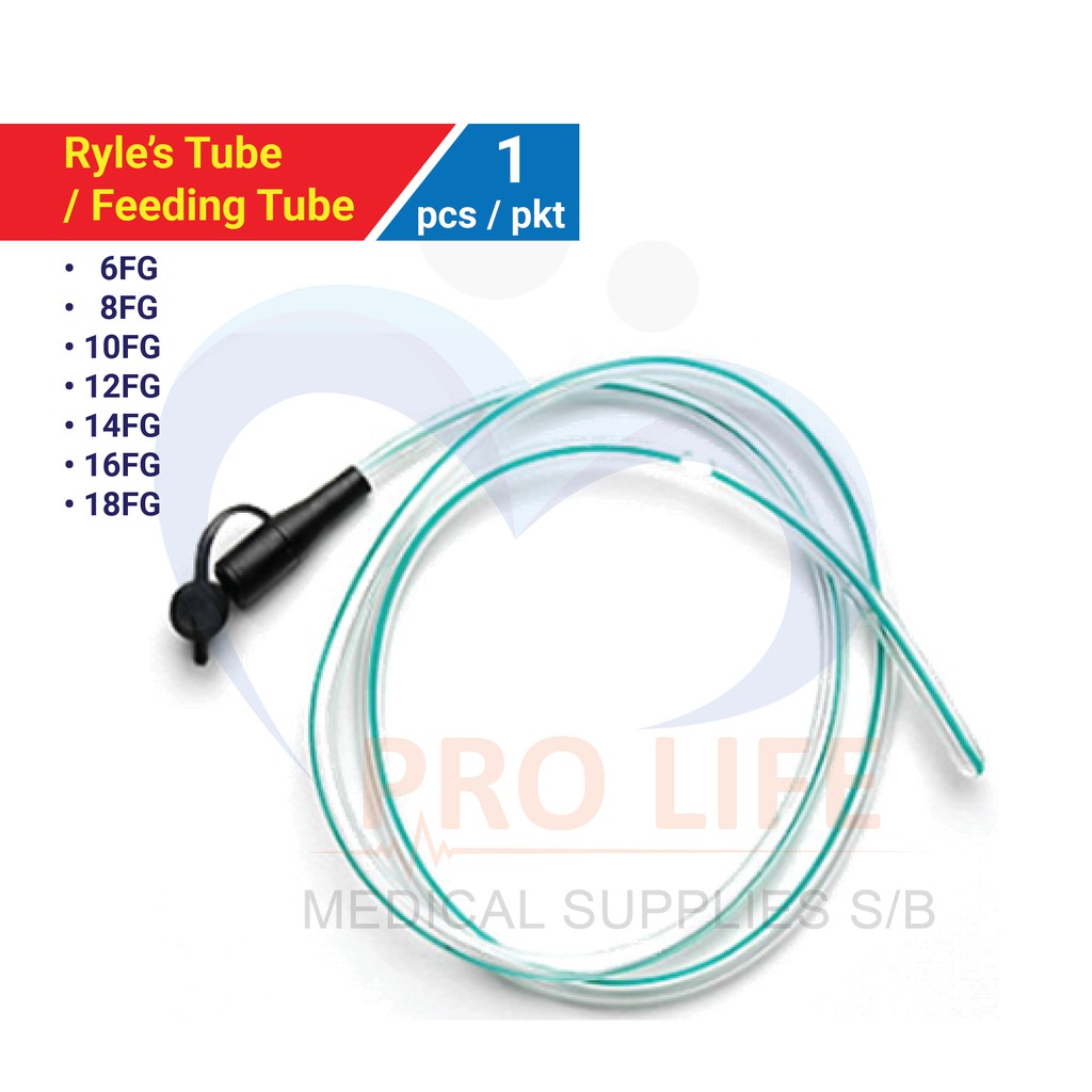 Ryle's Tube Feeding Tube 6FG/8FG/10FG/12FG/14FG/16FG/18FG | Shopee Malaysia