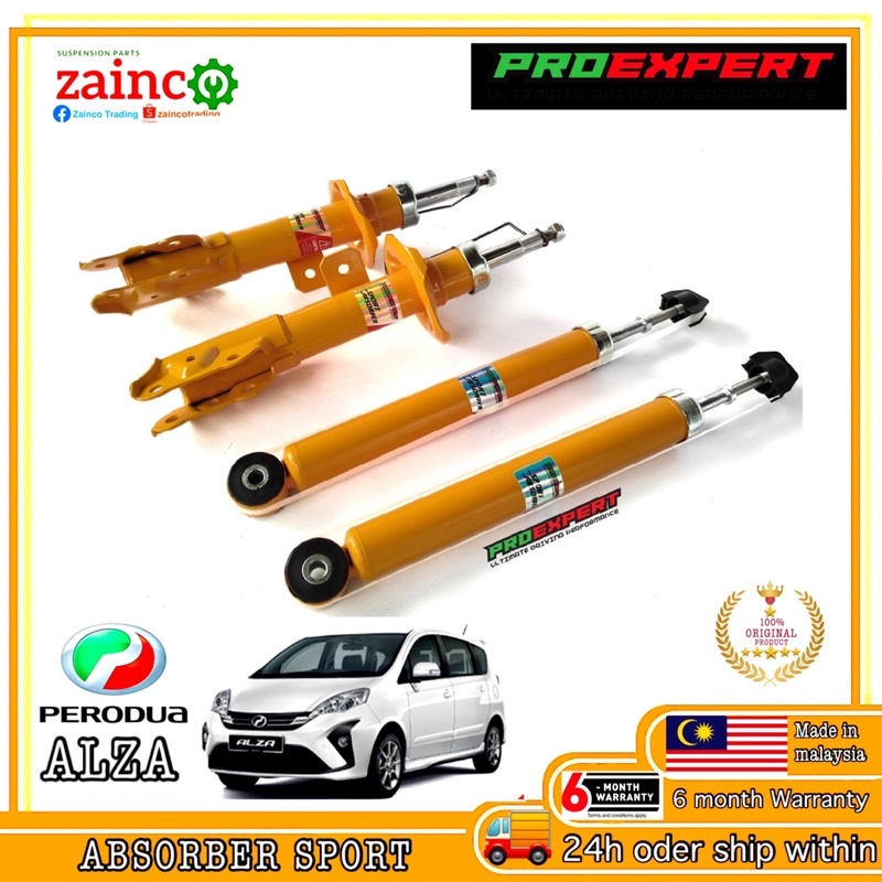 ORIGINAL PERODUA ALZA ABSORBER SPORT PROEXPERT Fast Shipping | Shopee ...
