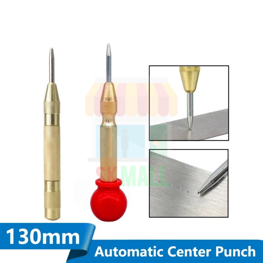 5 Inch Spring Loaded Automatic Center Punch Centre Punching Dent ...