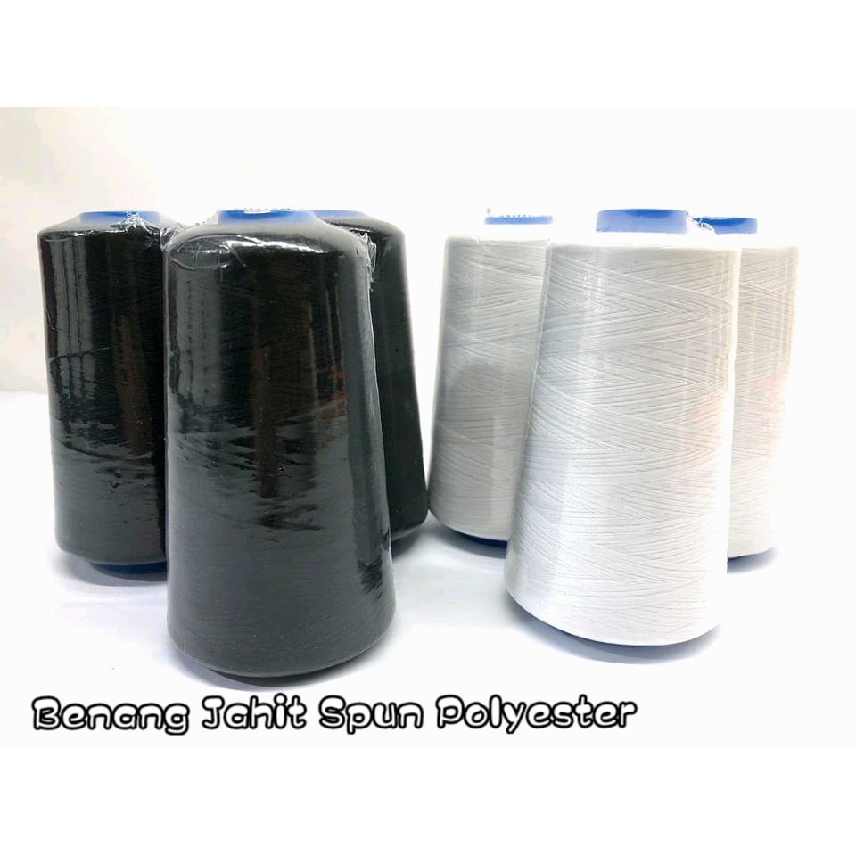 Benang Jahit Spun Polyester Thread Benang Jahit Biasa 3000meter ...