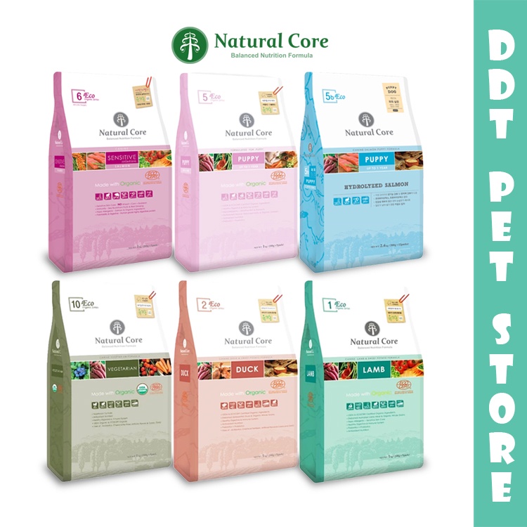 DDT Natural Core Dog Food 1KG - Natural Core Sensitive Salmon,Natural ...