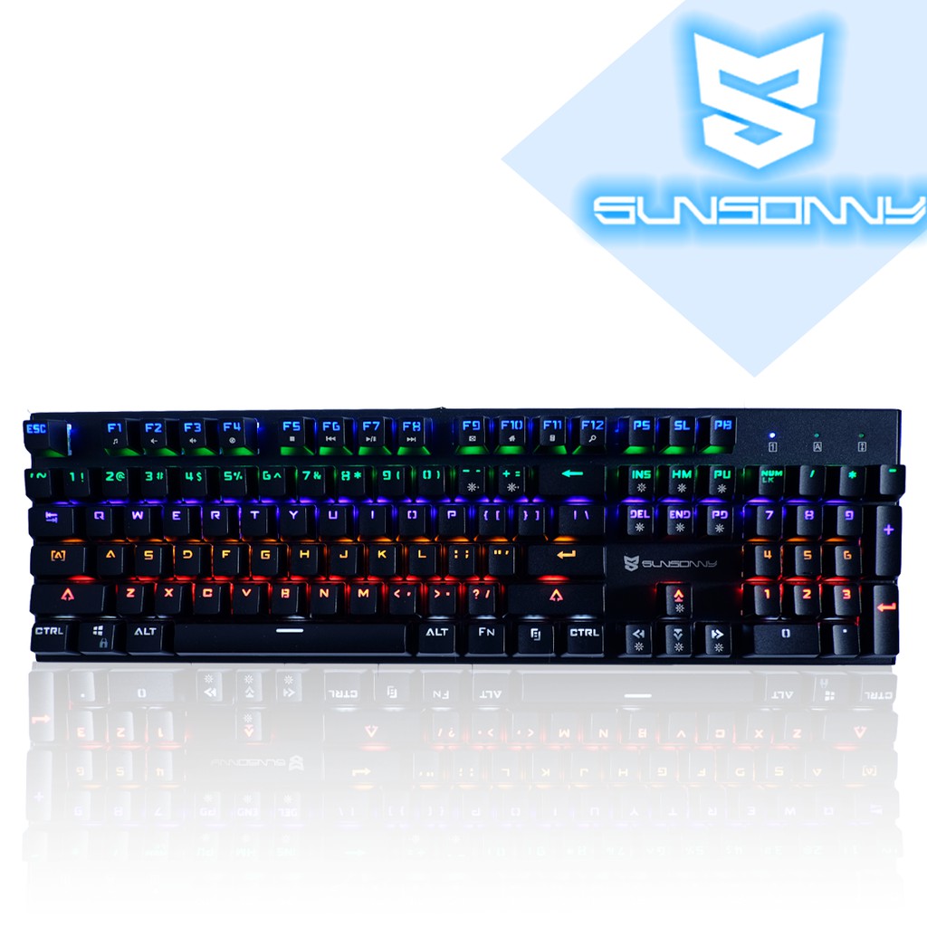 Sunsonny Hot-Swappable Mechanical Keyboard S-J5 | Shopee Malaysia