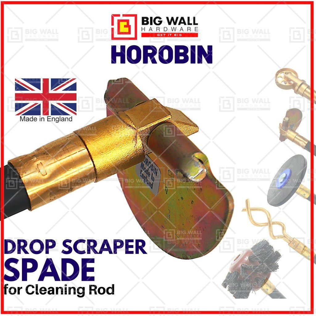 HOROBIN Cleaning Rod Head Sewage Drain Scraper Plungers Fork Rubber ...
