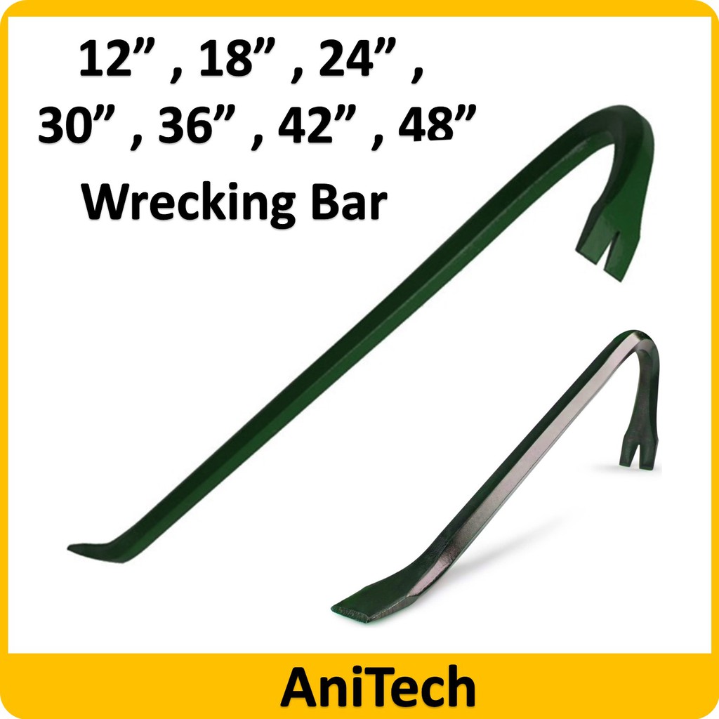 12''/ 18'' / 24'' / 30'' / 36'' / 42'' / 48'' Bend Wrecking bar / kuku ...