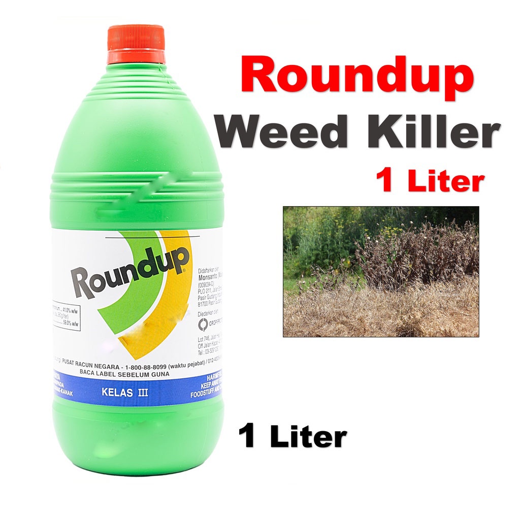 [ 1 UNIT ] 1L SPARK / ROUND UP (Racun Rumput Lalang/Ubat rumput/Racun ...