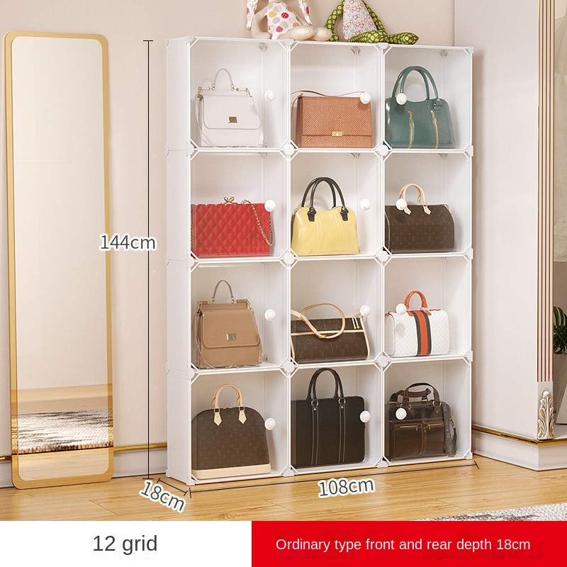 Bag storage cabinet room storage artifact bedroom dustproof bag storage ...
