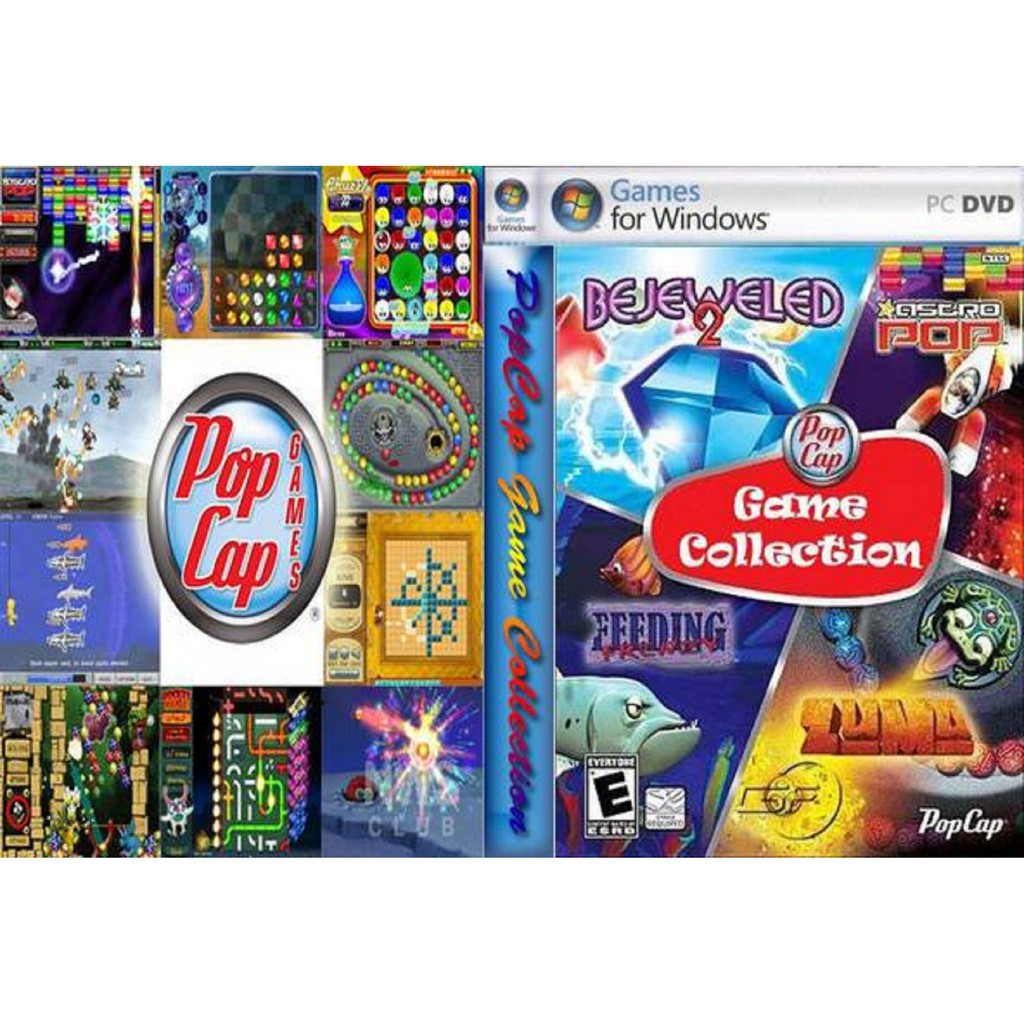 (PC DVD) Pop Cap Game & 150 Game House Collection | Shopee Malaysia