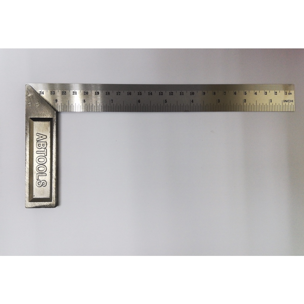 ABTools/Diamond Steel Try Square Ruler Sesiku L 6"/150mm | Shopee Malaysia