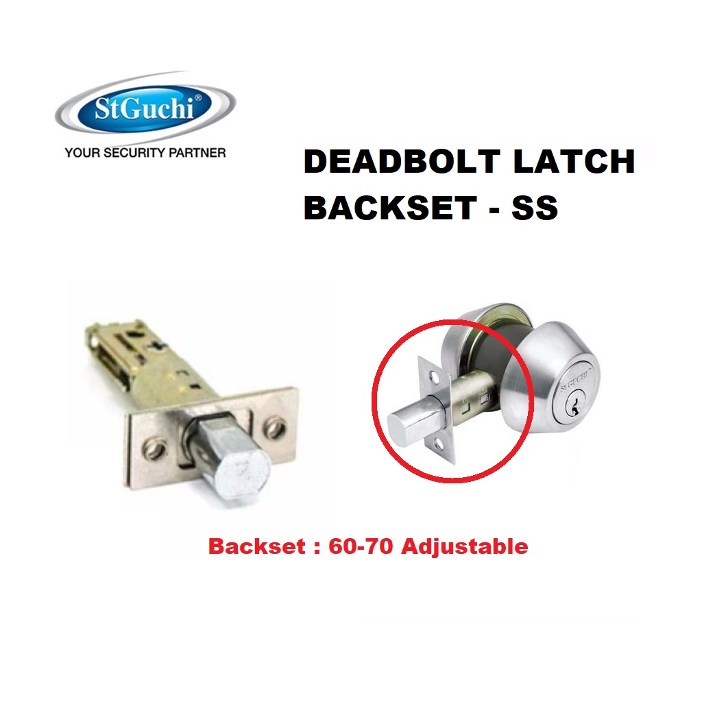 ST GUCHI SGCL Deadbolt Latch Brass Bolt - SS | Shopee Malaysia