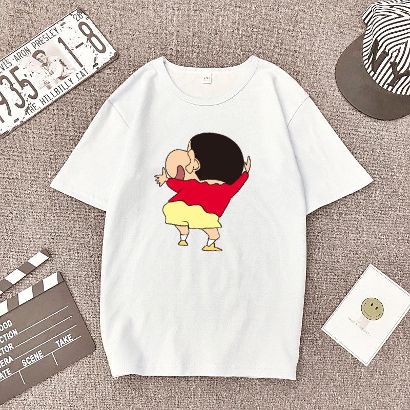 POPCLOSET SHINCHAN CRAYON SHIN CHAN T SHIRT WOMEN MEN COTTON CUTE BAJU ...
