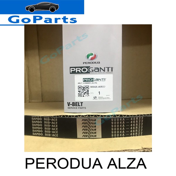 PERODUA ALZA FAN BELT(6PK1735)/9004A-46R22/6PK1735/PERODUA GENUINE/100% ...