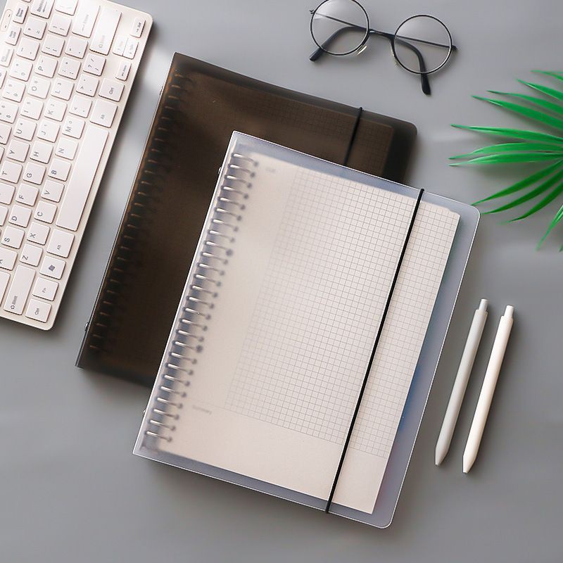 (Clearance) B5 Loose-leaf Notebook Refillable 26-Holes Planner Journal ...