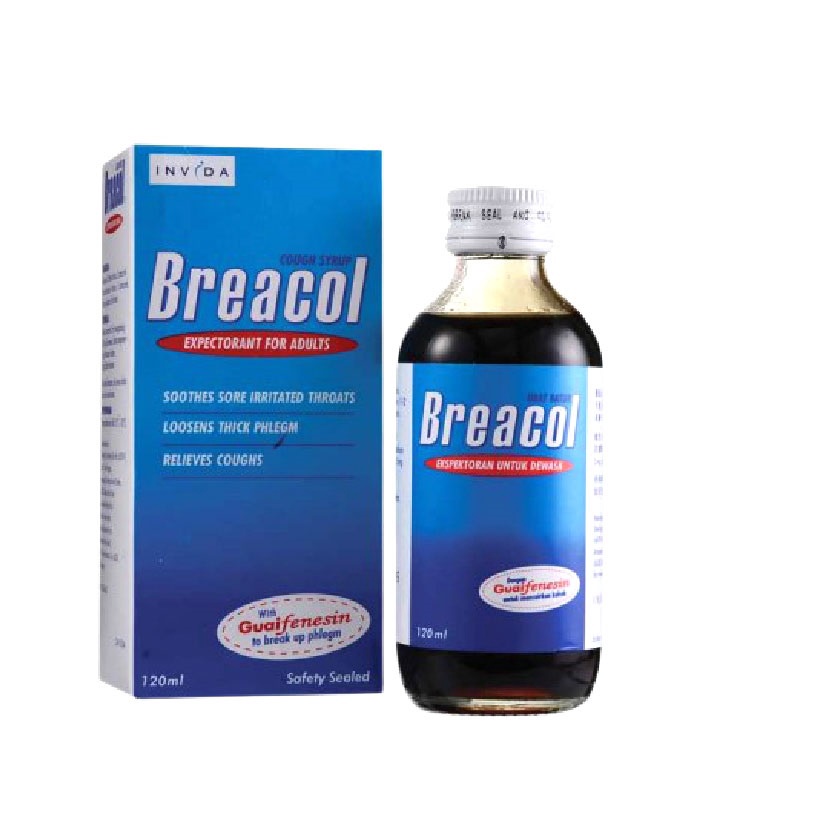 Breacol Cough Relief Adult Syrup 120ml | Shopee Malaysia