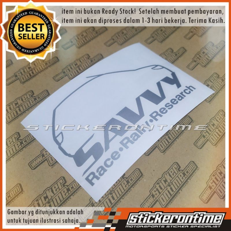 Sticker Proton Savvy R3 Stiker | Shopee Malaysia