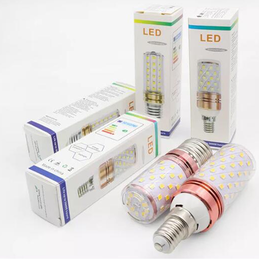 E27/E14 LED Tri-color Changing Lamp 12W /16W Tube AC 220V Corn Bulb Pendant Light | Shopee Malaysia
