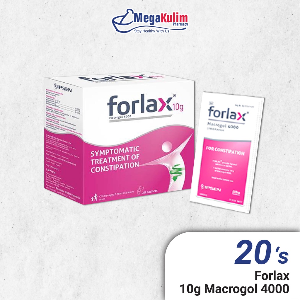 Forlax Adult 10g / Kids 4g 20's | Shopee Malaysia