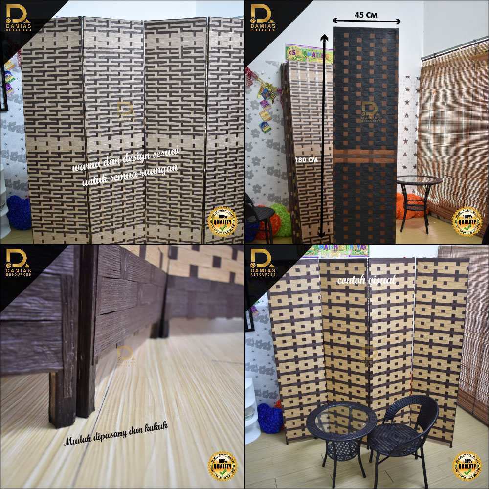 PARTITION, SCREEN DIVIDER, PEMBAHAGI, PENGHADANG SURAU /DAPUR ...