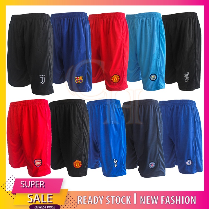 (HARGA BORONG) SELUAR PENDEK SUKAN JERSEY LELAKI FUTSAL BOLA SEPAK ...