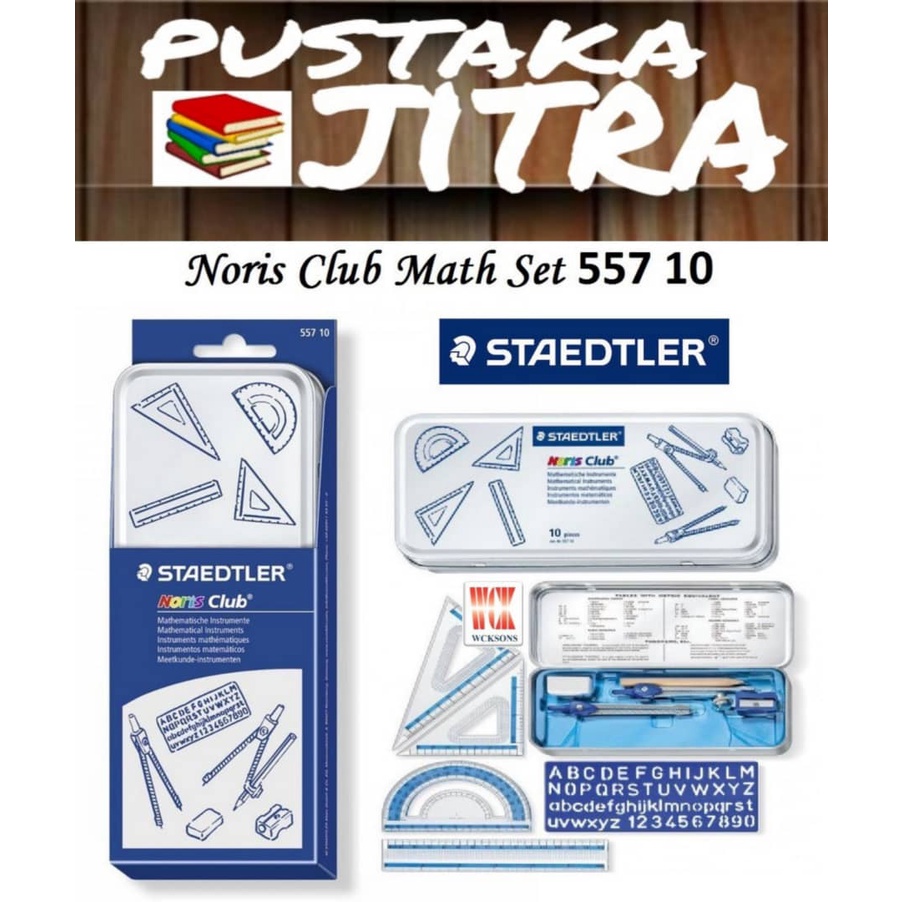 STAEDTLER 55710 MATHEMATICAL SET/GEOMETRY SET | Shopee Malaysia