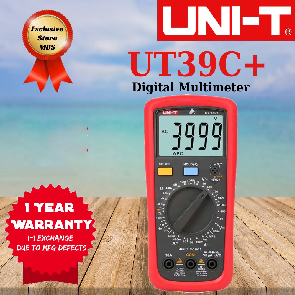 UNI-T UT39C+ Digital Multimeter | Shopee Malaysia