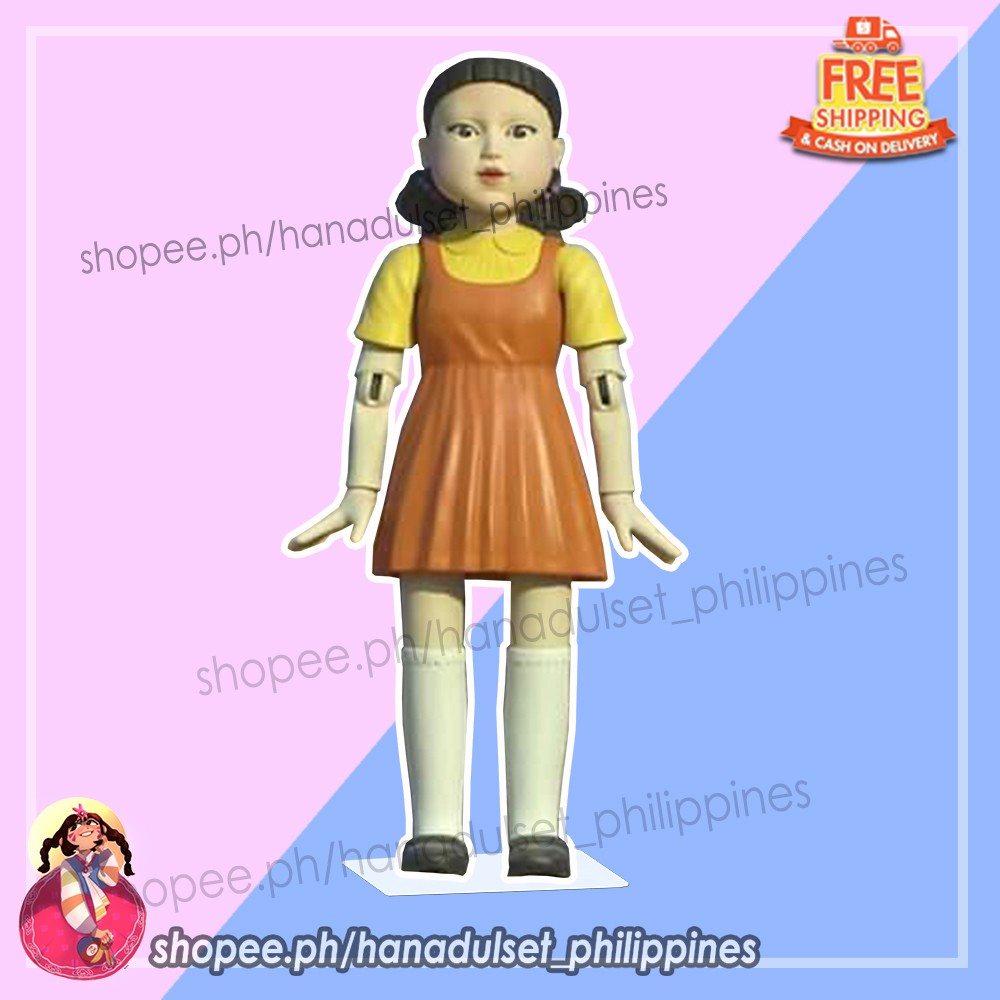 KDRAMA 5 inches | cake topper Squid Game Doll Standee | Shopee Malaysia