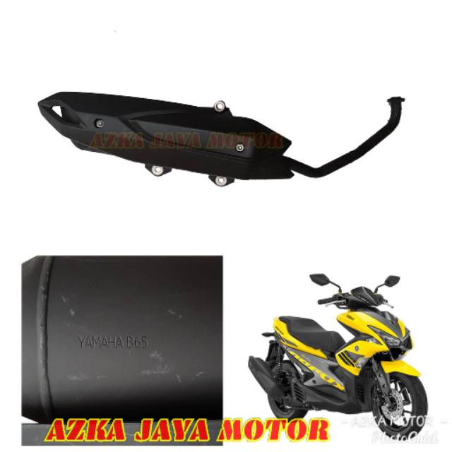 Original Yamaha Aerox 155 Standard Exhaust / original Aerox 155 Cool ...