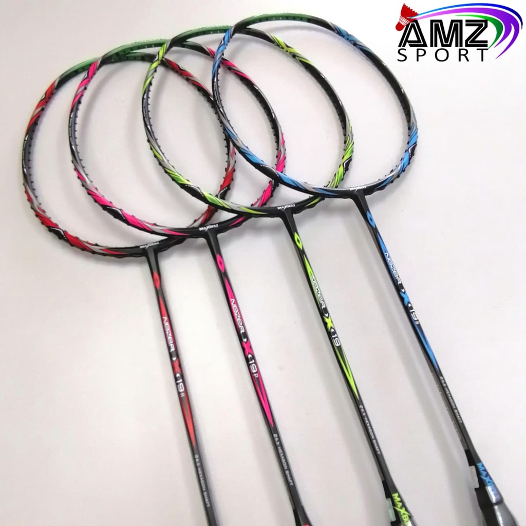 MaxBolt NEZER X19 Badminton Racket (ORIGINAL & READYSTOCK) | Shopee ...