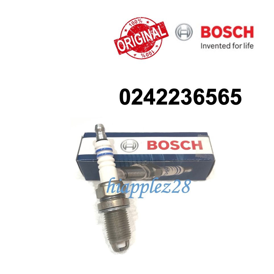 Nickel Spark Plug BOSCH (ORIGINAL) 0242236565 FR7HC+ | Shopee Malaysia