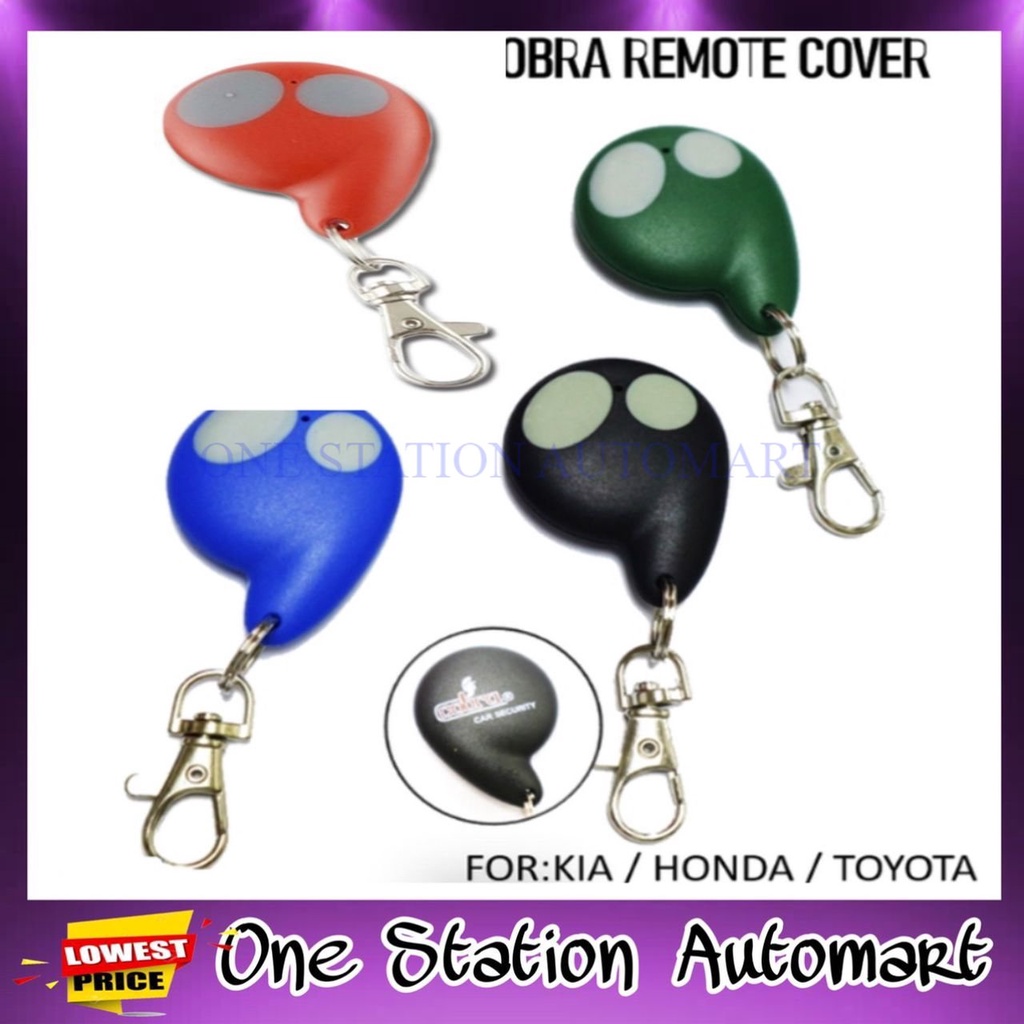 COBRA Car Alarm Remote Control Key Cover Case - Kia, Honda, Toyota ...