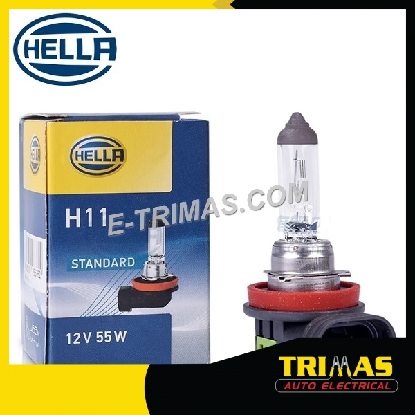 Genuine Hella H11 12V Halogen Headlight Bulb Mercedes BMW Original ...